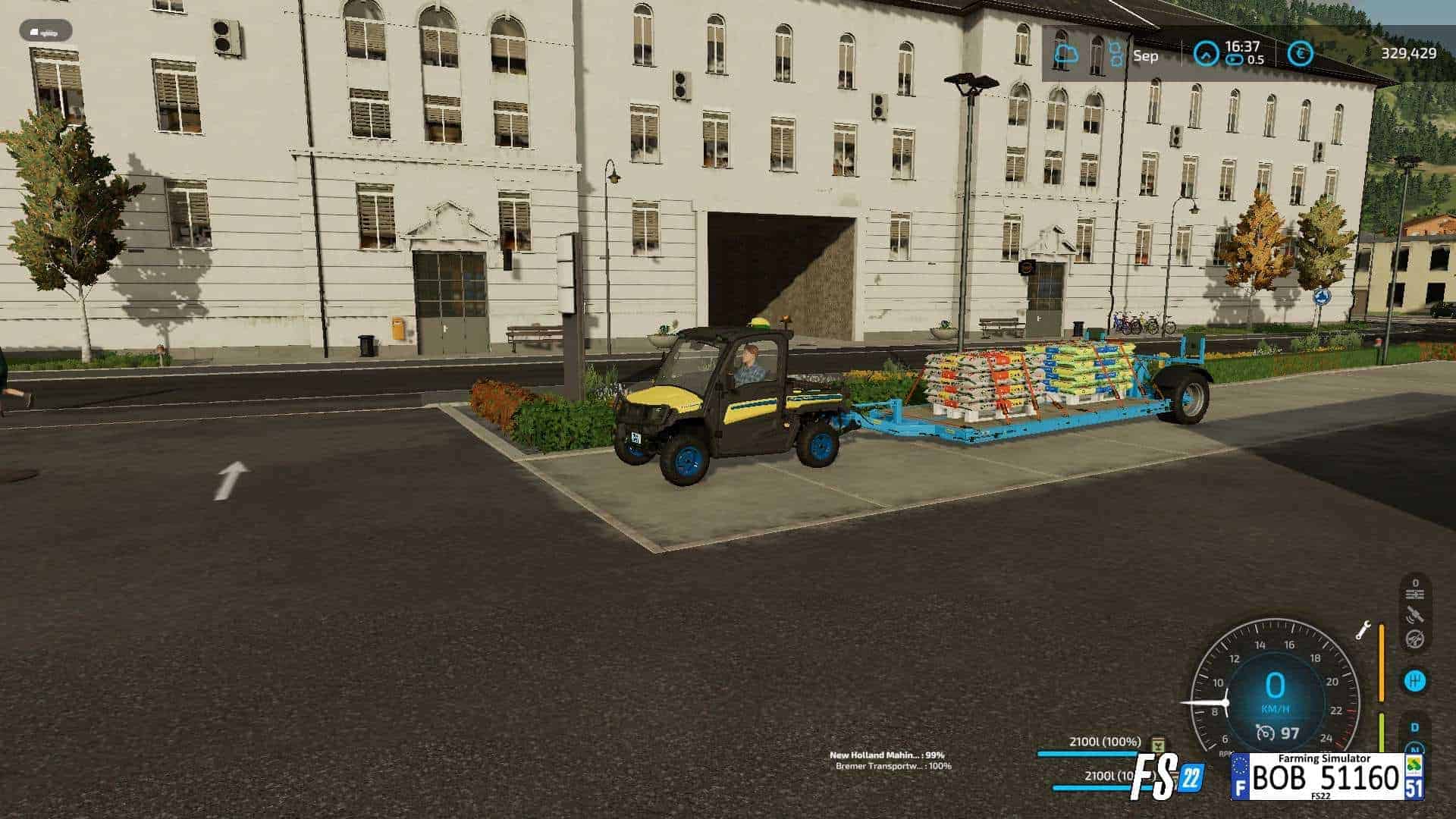 Fertilizer And Seed Pallet Bag v1.0.0.0 - FS22 Mod Download