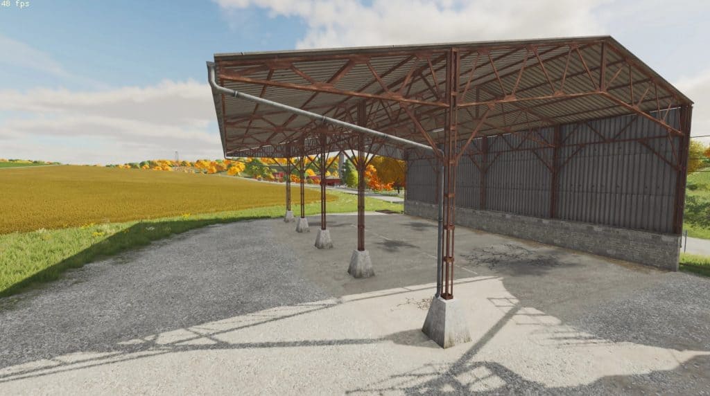 Metal Shed V2.0 - FS22 Mod Download