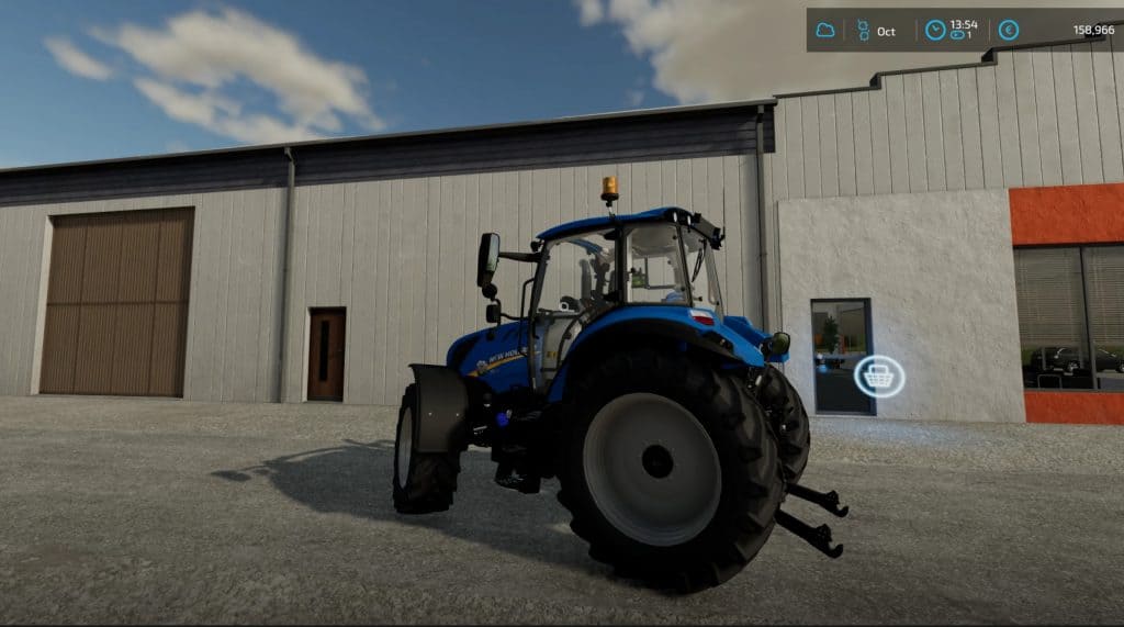 NEW HOLLAND T5.120 v1.0.0.0 - FS22 Mod Download