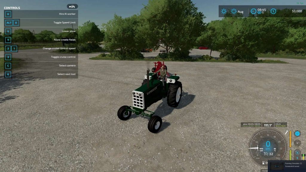 Oliver 1855 v1.0 - FS22 Mod Download