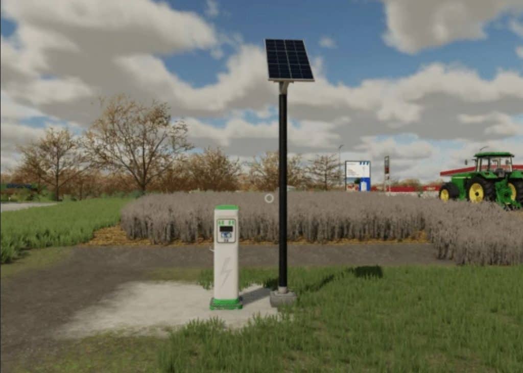 Solar Charging Station for free charging v1.0.1 - FS22 Mod Download