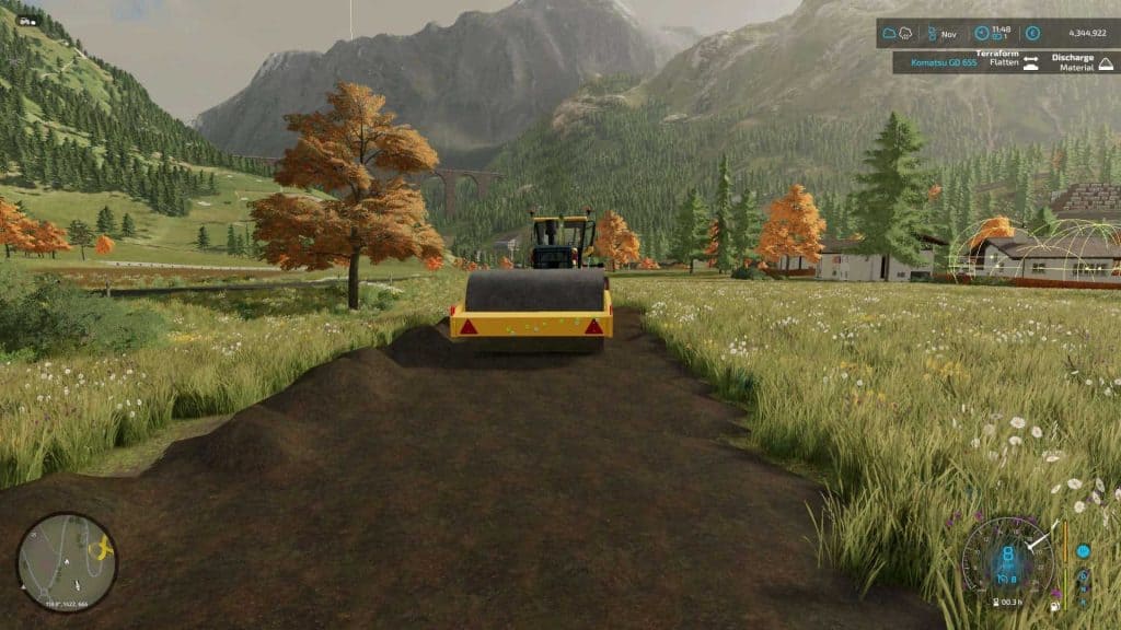 Trailed Compactor Roller v1.0 - FS22 Mod Download