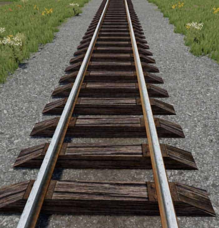 Train Tracks v2.0 - FS22 Mod Download