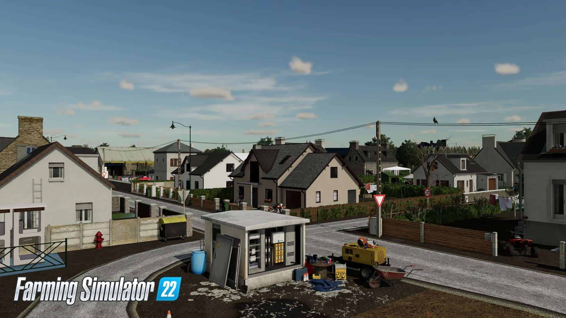 F22 City under Ferté MAP v1.0 - FS22 Mod Download