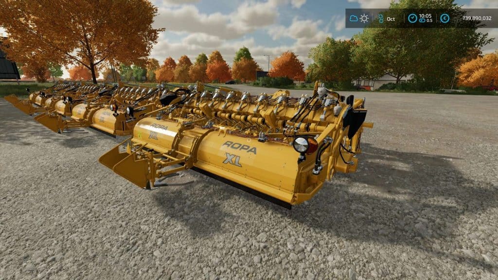 Cutterbar Pack v1.0 - FS22 Mod Download