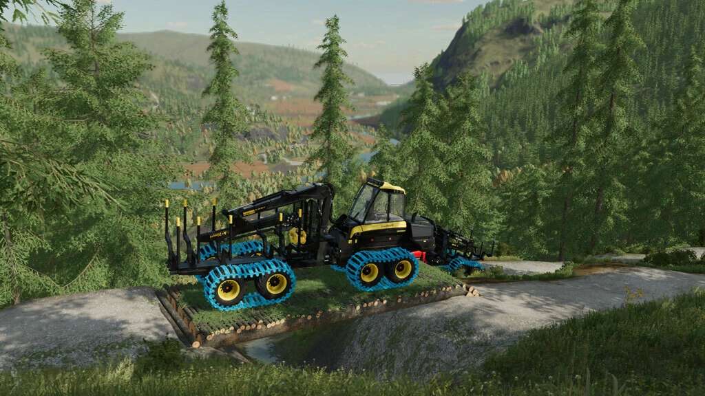 Forestry Bridge Pack v1.0 - FS22 Mod Download