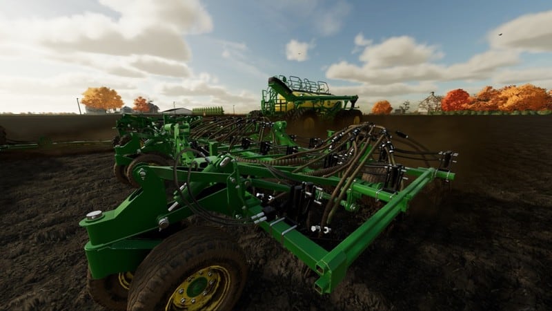 John Deere C850 Air Cart V1.0 - FS22 Mod Download