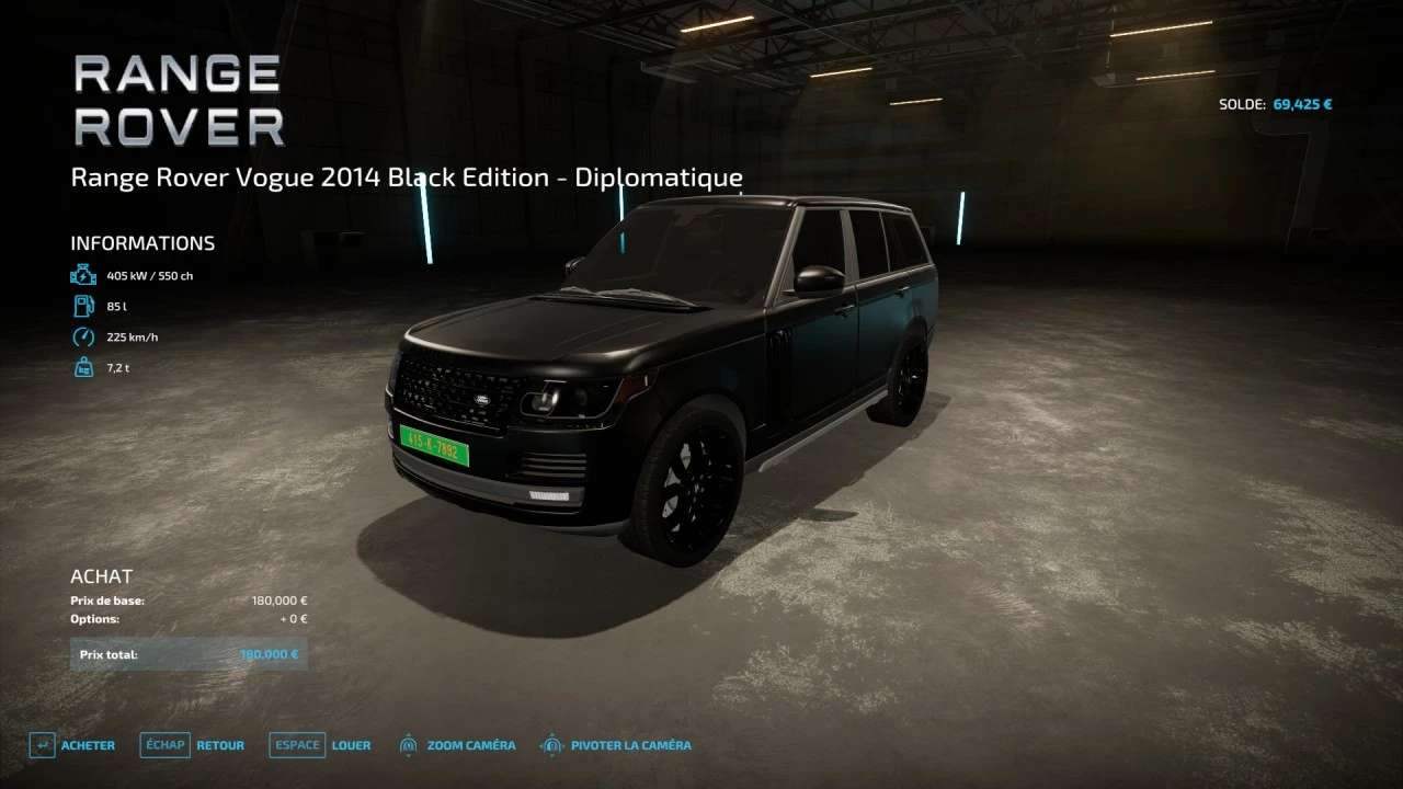 Range Rover Vogue 2014 – Diplomatic v1.0 - FS22 Mod Download