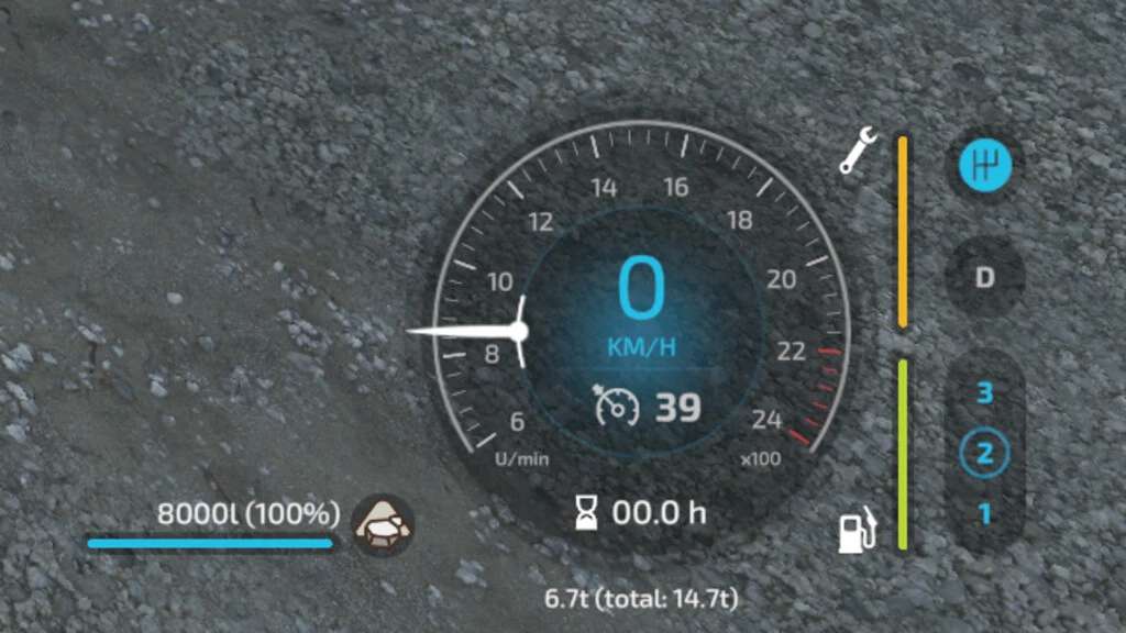 Weight HUD v1.0 - FS22 Mod Download