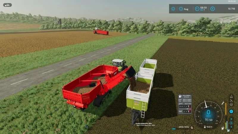 AmityTech Multifruit BeetCart v1.2 - FS22 Mod Download