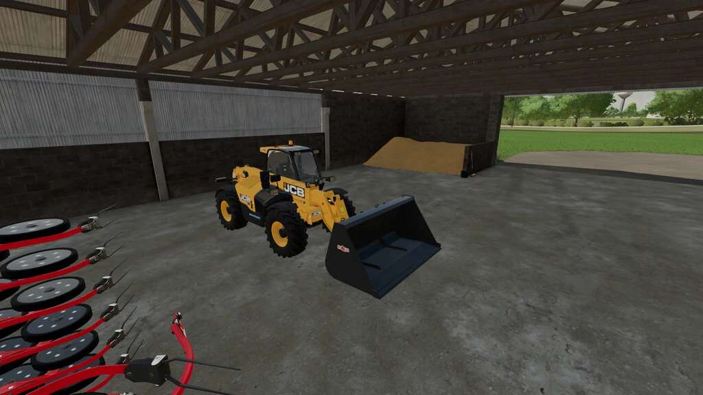 Brick Blocks Medium Shed v1.0 - FS22 Mod Download