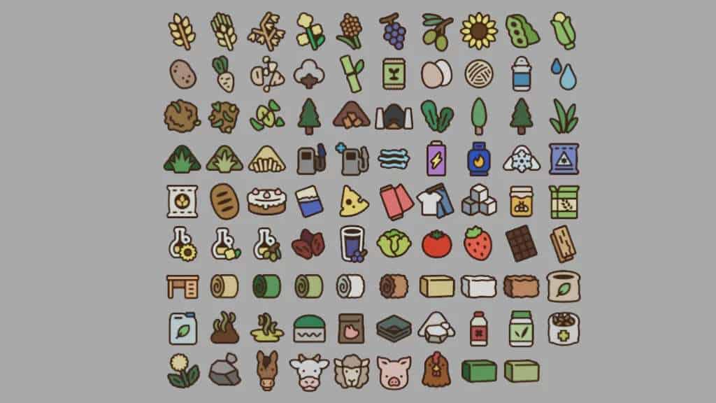 Filltype Icons Decal v1.0 - FS22 Mod Download