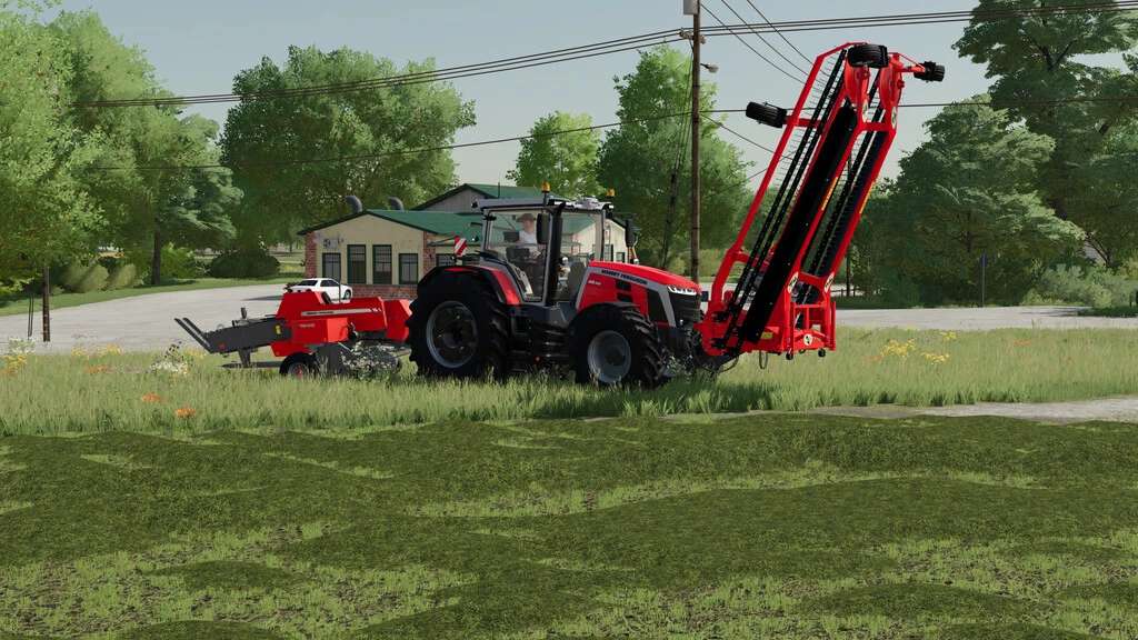 Lizard R90 Rake v1.0 - FS22 Mod Download