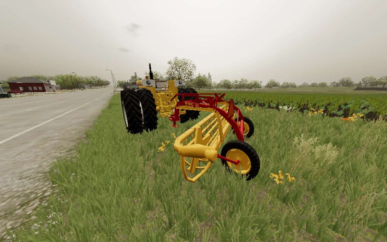 New Holland Side-Delivery Hay Rake v1.0 - FS22 Mod Download