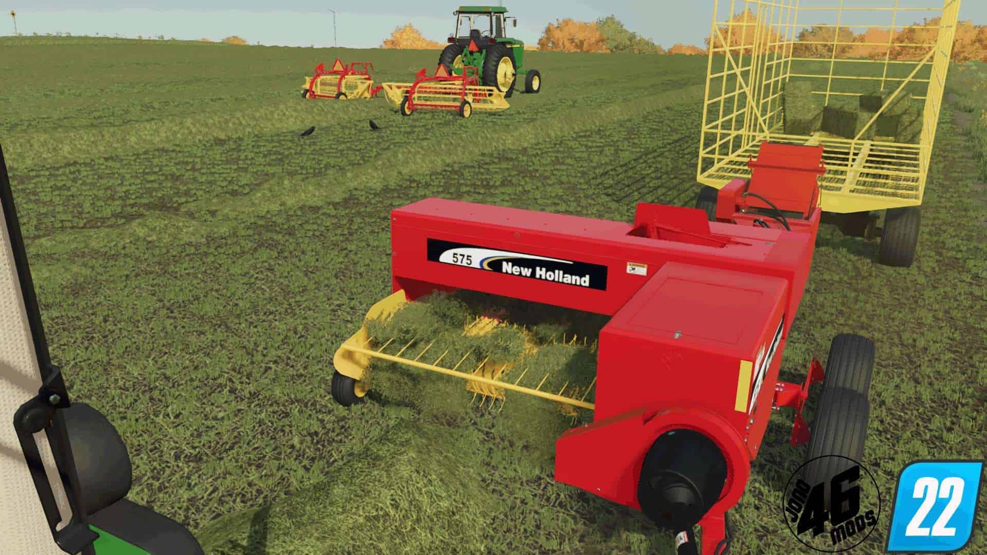 New Holland Small Square Balers v1.0 - FS22 Mod Download