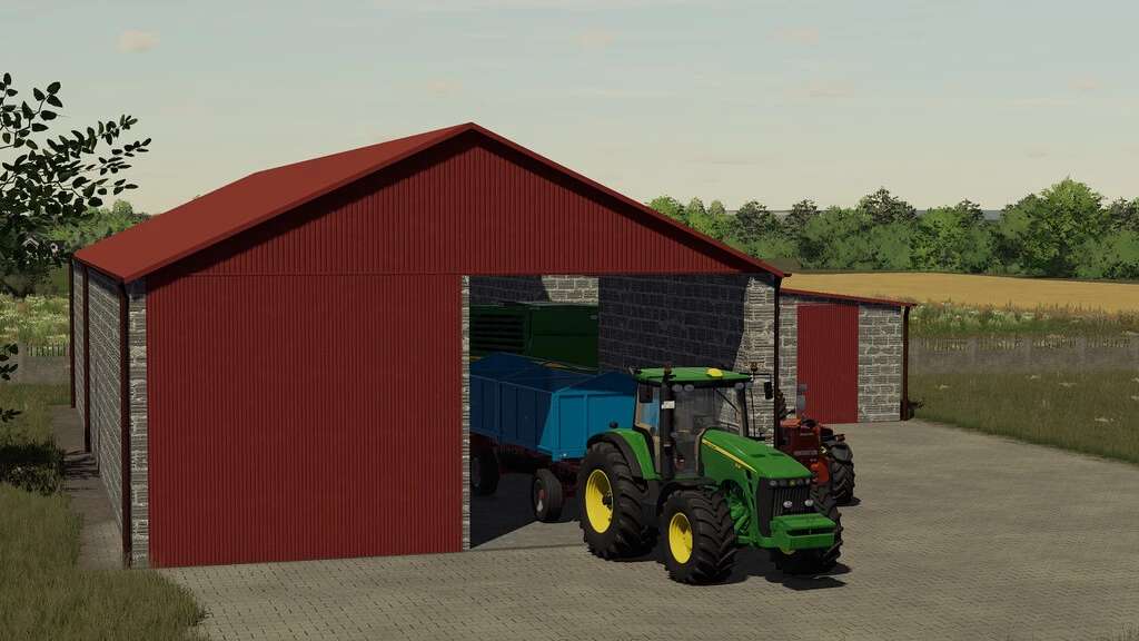 Machine Hall v1.0 - FS22 Mod Download
