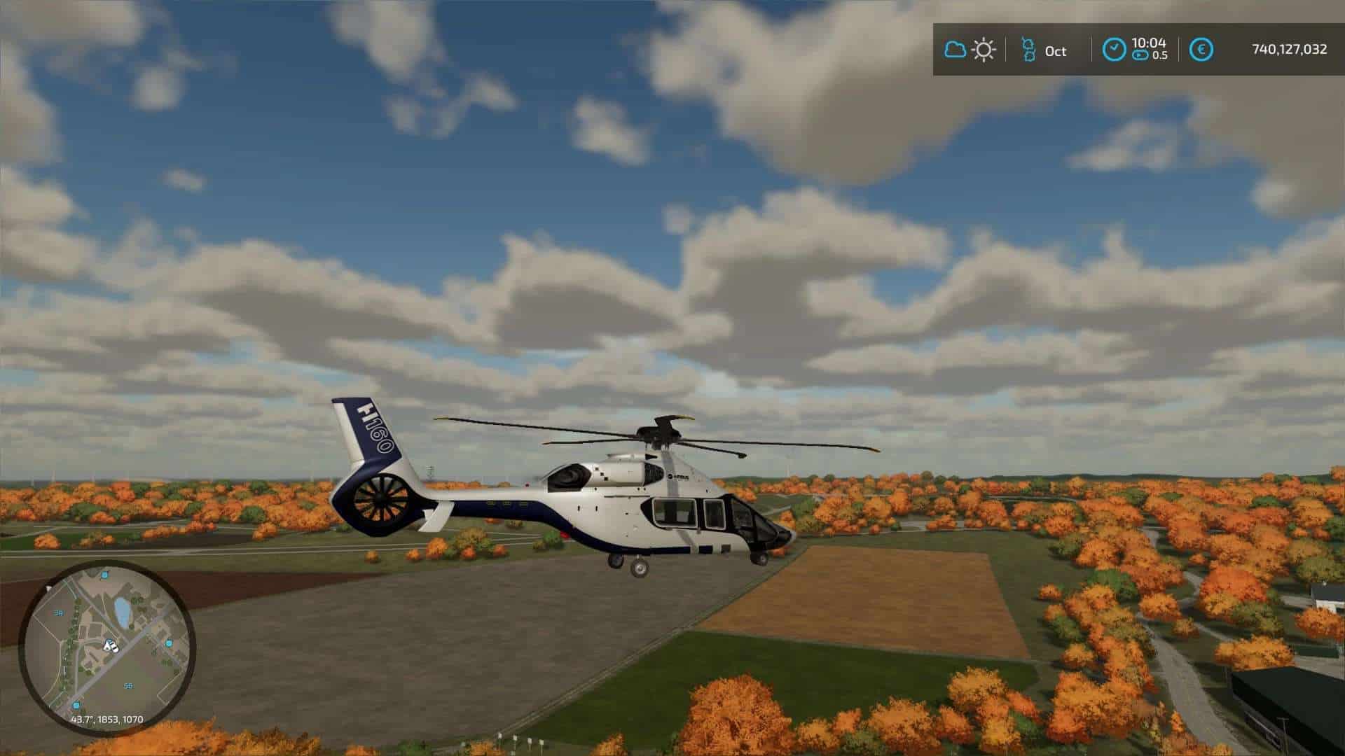 Airbus Helicopter H160 v2.0 - FS22 Mod Download