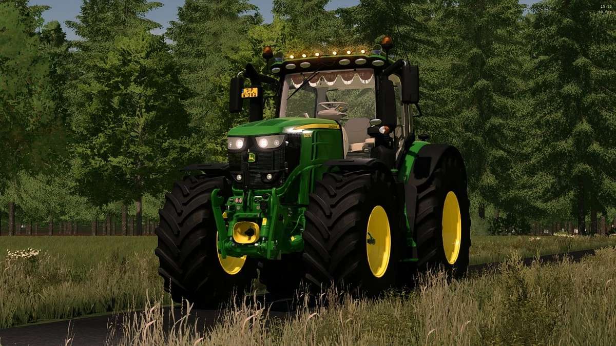 John Deere 6R Edited v1.0 - FS22 Mod Download