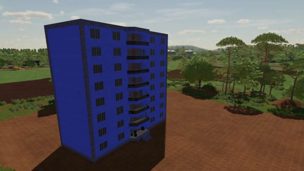 Modern Building v1.0 - FS22 Mod Download