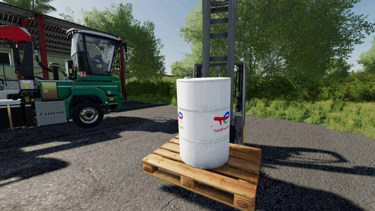Barrel of oil Total Energies v1.0 - FS22 Mod Download