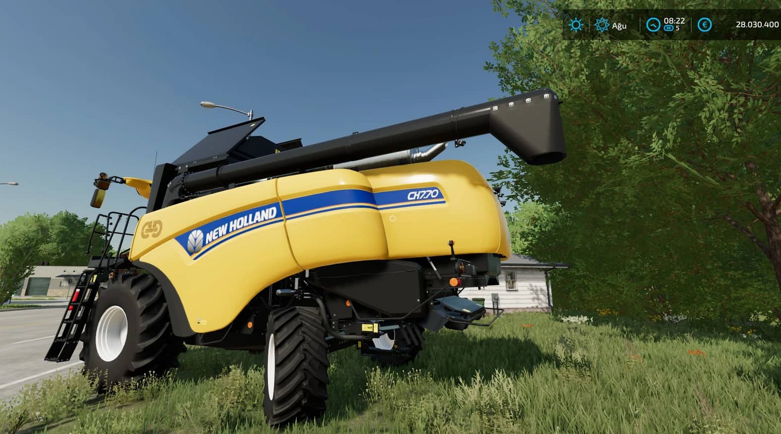 NEW HOLLAND CH 7.70 V5 - FS22 Mod Download