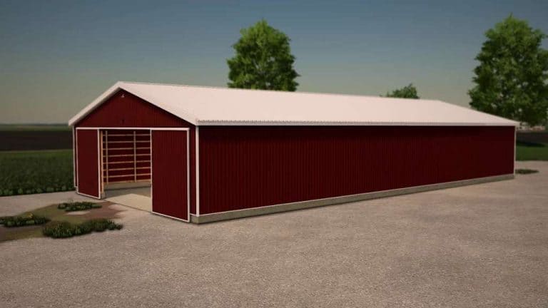 LAC 55×115 Cold Storage v1.0 - FS22 Mod Download