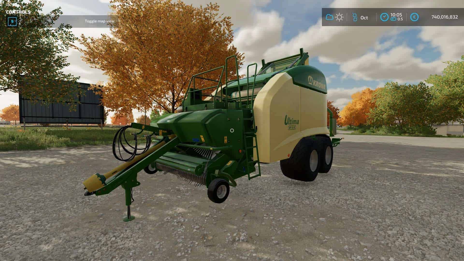 Krone Ultima CF 155 XC v2.0 - FS22 Mod Download