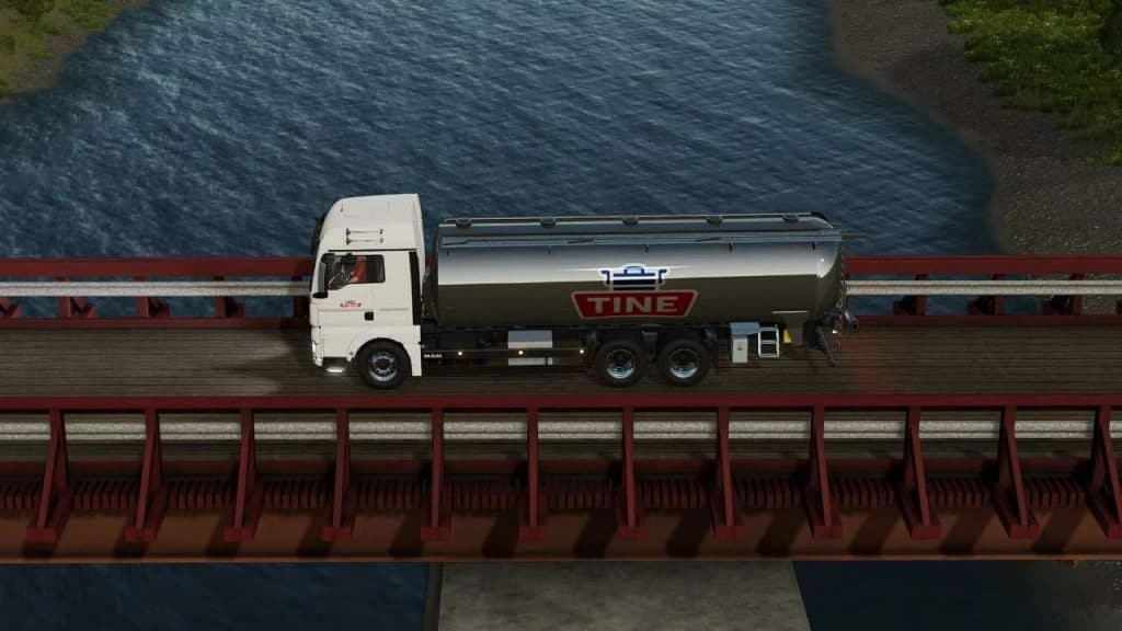 MAN Milk Transport v1.0 - FS22 Mod Download