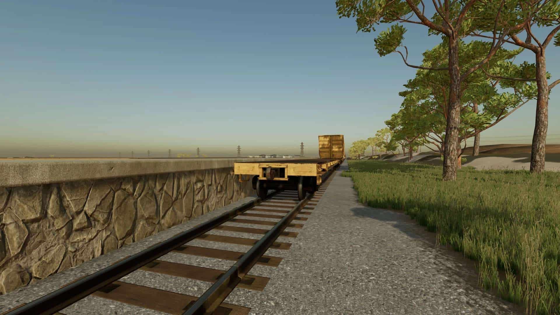 Railside Vehicle Loading Ramp v1.0 - FS22 Mod Download
