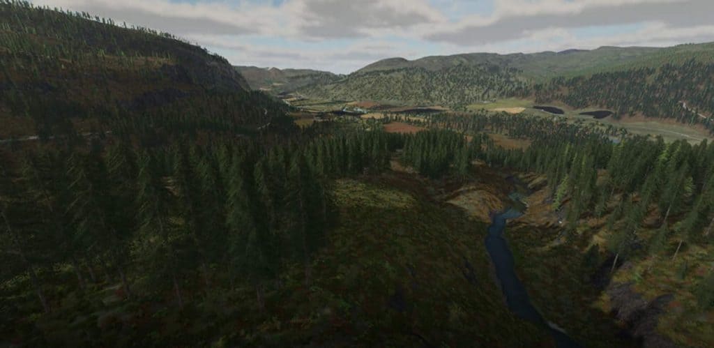 Rennebu Map v1.0 - FS22 Mod Download