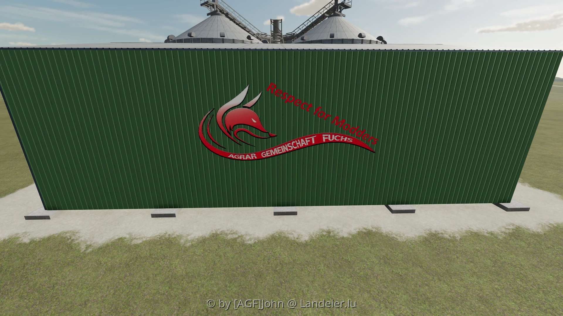 Large Silo facility v1.0 - FS22 Mod Download