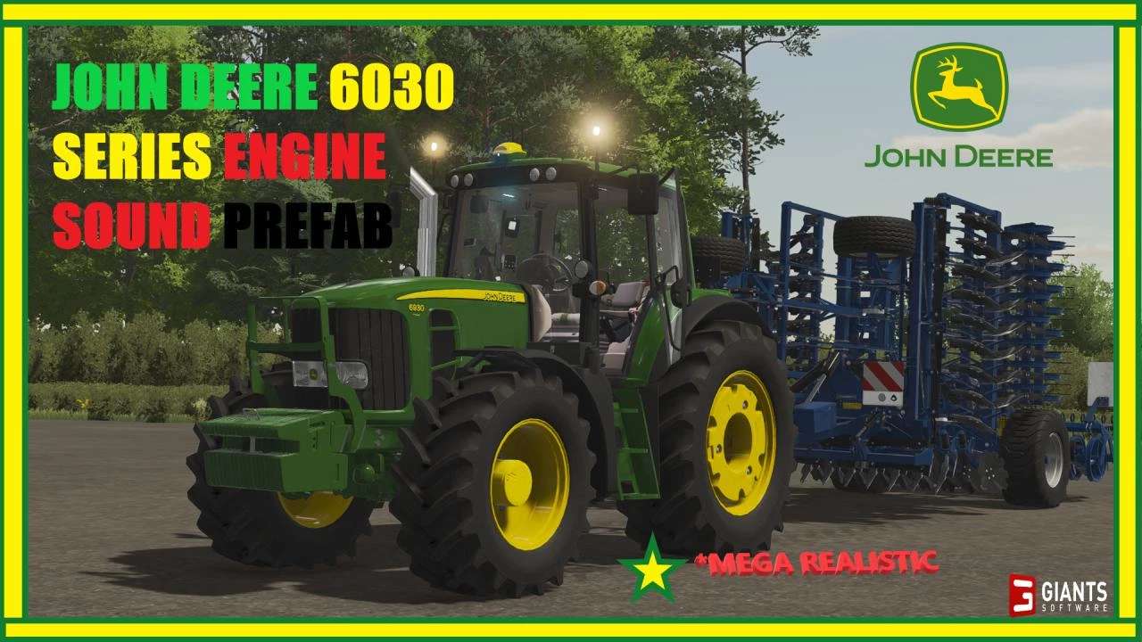 Sounds JOHN DEERE v1.0 - FS22 Mod Download
