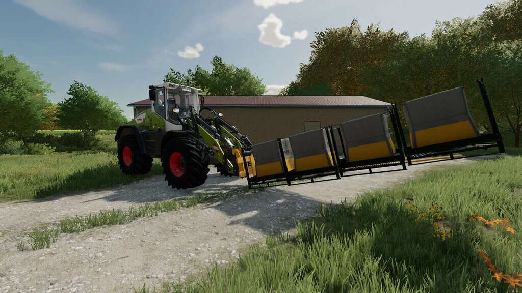 Wheel Loader Long Forks Pack v1.1 - FS22 Mod Download