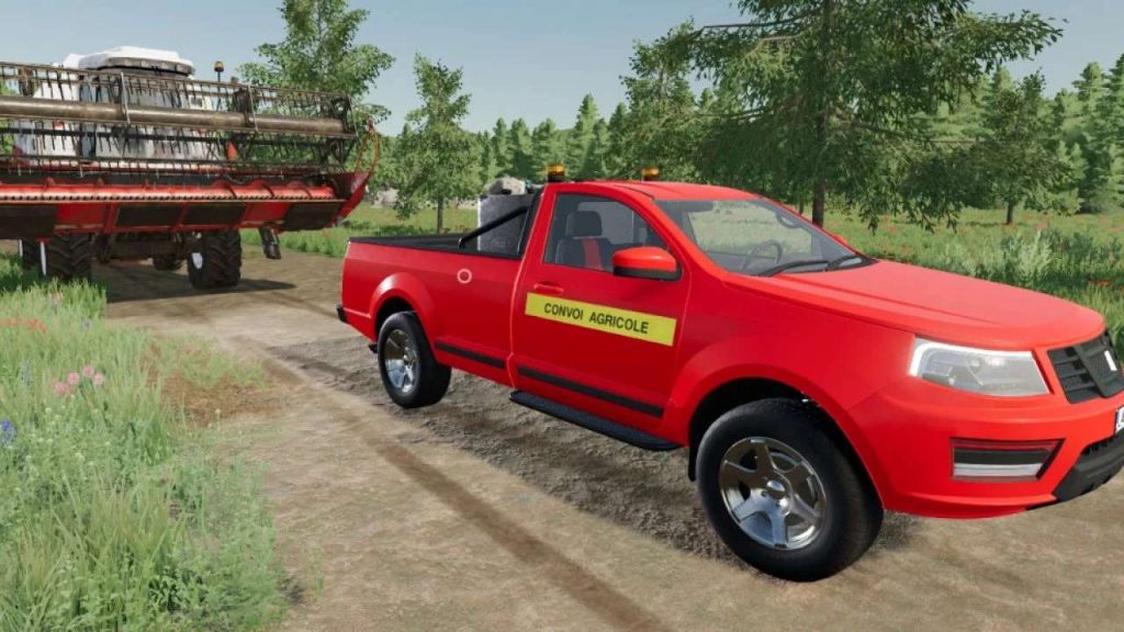 Pickup convoy v1.1 - FS22 Mod Download