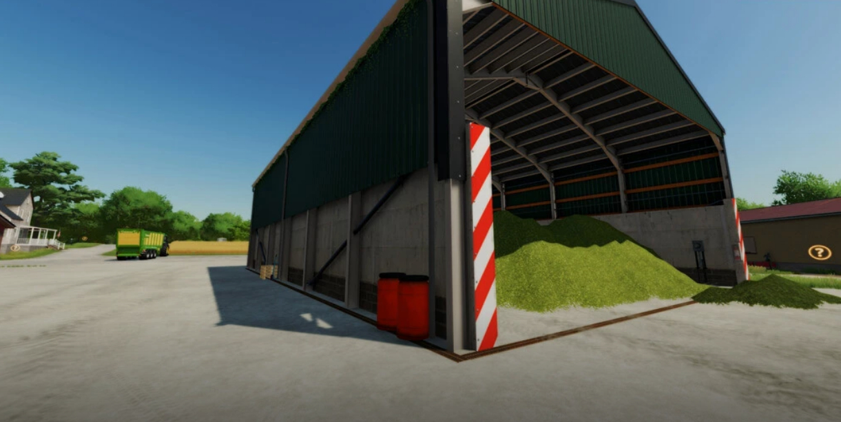 Silage Shed Pack v1.0 - FS22 Mod Download