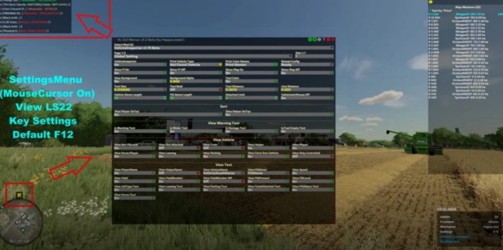 VehicleInspector v1.94 Beta - FS22 Mod Download