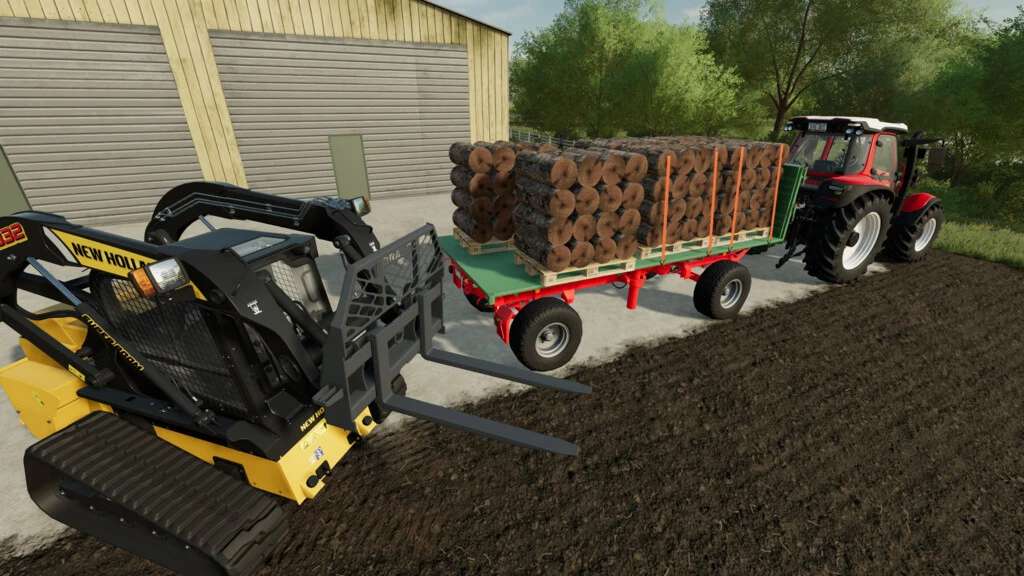 Wood Production v1.0 - FS22 Mod Download