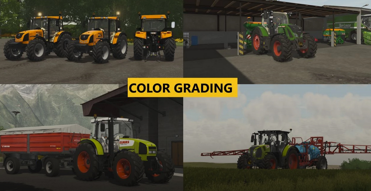 Color Grading S1 v1.0 - FS22 Mod Download