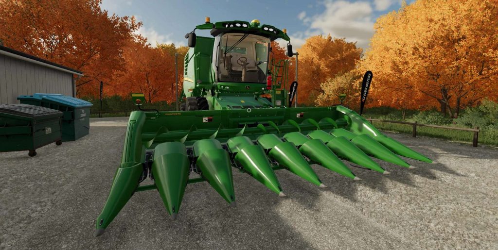 JD HEADER CUTTER 608C V7.0 - FS22 Mod Download