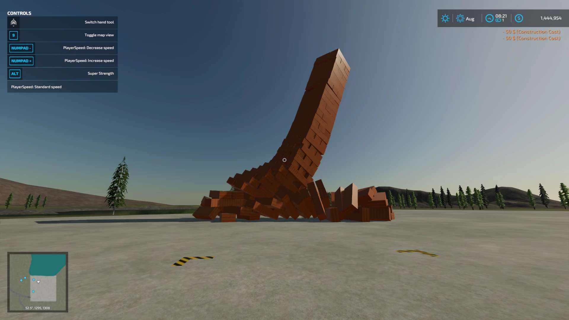 MWL Jenga Block Stack V1.0 - FS22 Mod Download