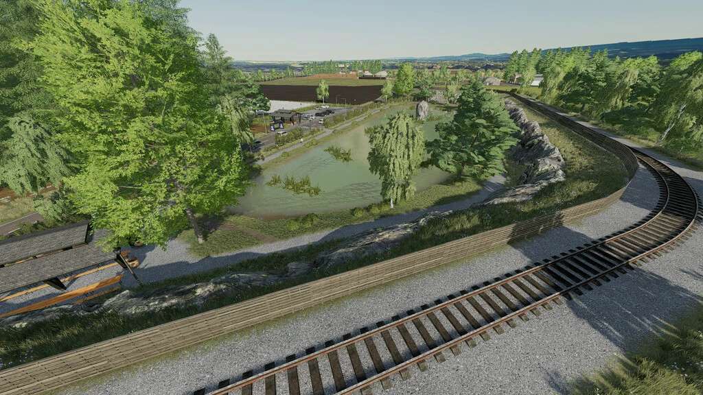 Mill Landscape Midland v1.0.0.1 - FS22 Mod Download