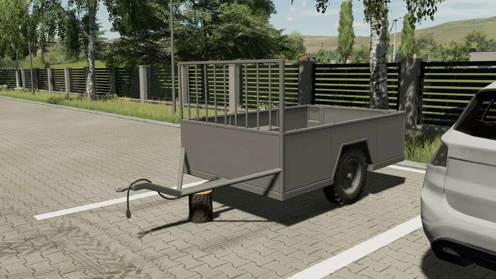 Two Wheel Trailer v1.0 - FS22 Mod Download