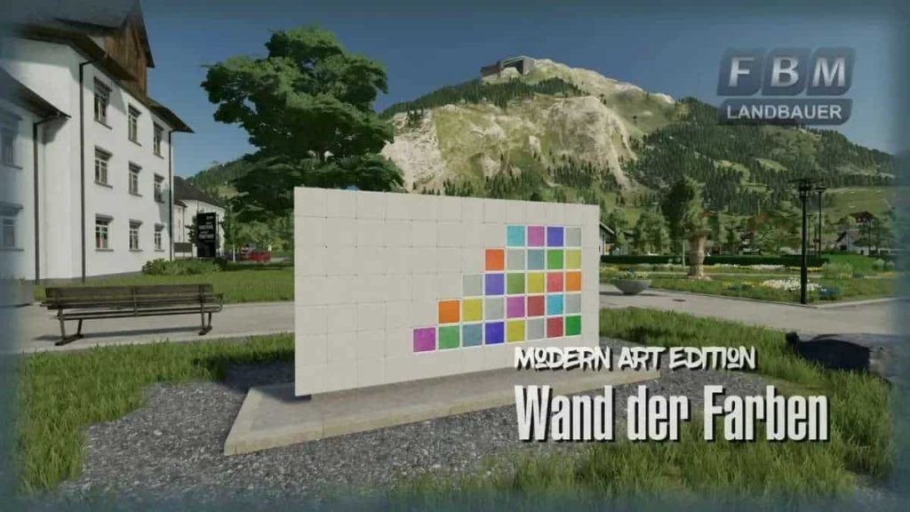 Wall Of Colors v1.0 - FS22 Mod Download