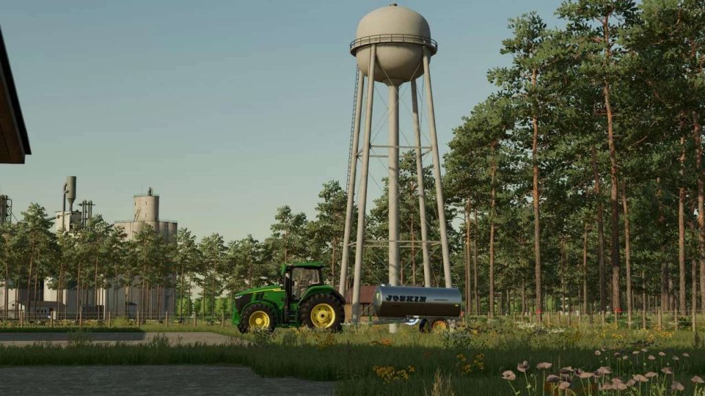 American Water Tower v1.0 - FS22 Mod Download