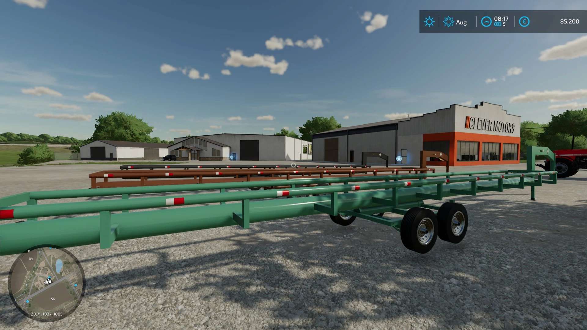 Brads Welding 37ft Hayliner v1.0 - FS22 Mod Download