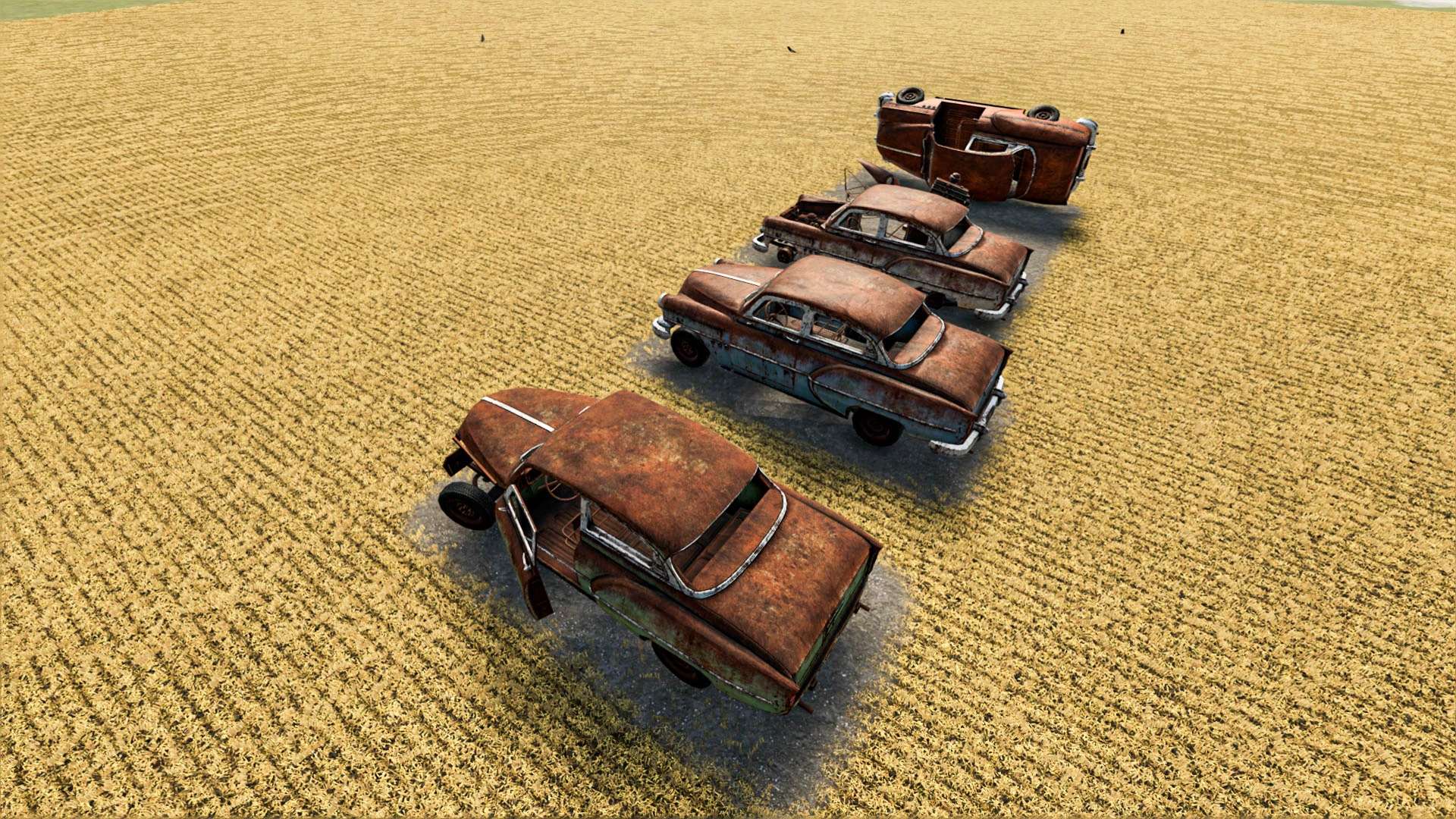 Rusty Cars Collection For Decoration V1.0 - FS22 Mod Download