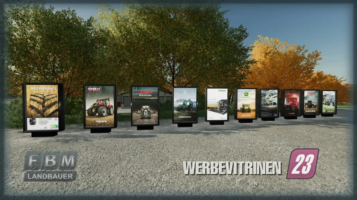 Showcases 23 v1.0 - FS22 Mod Download