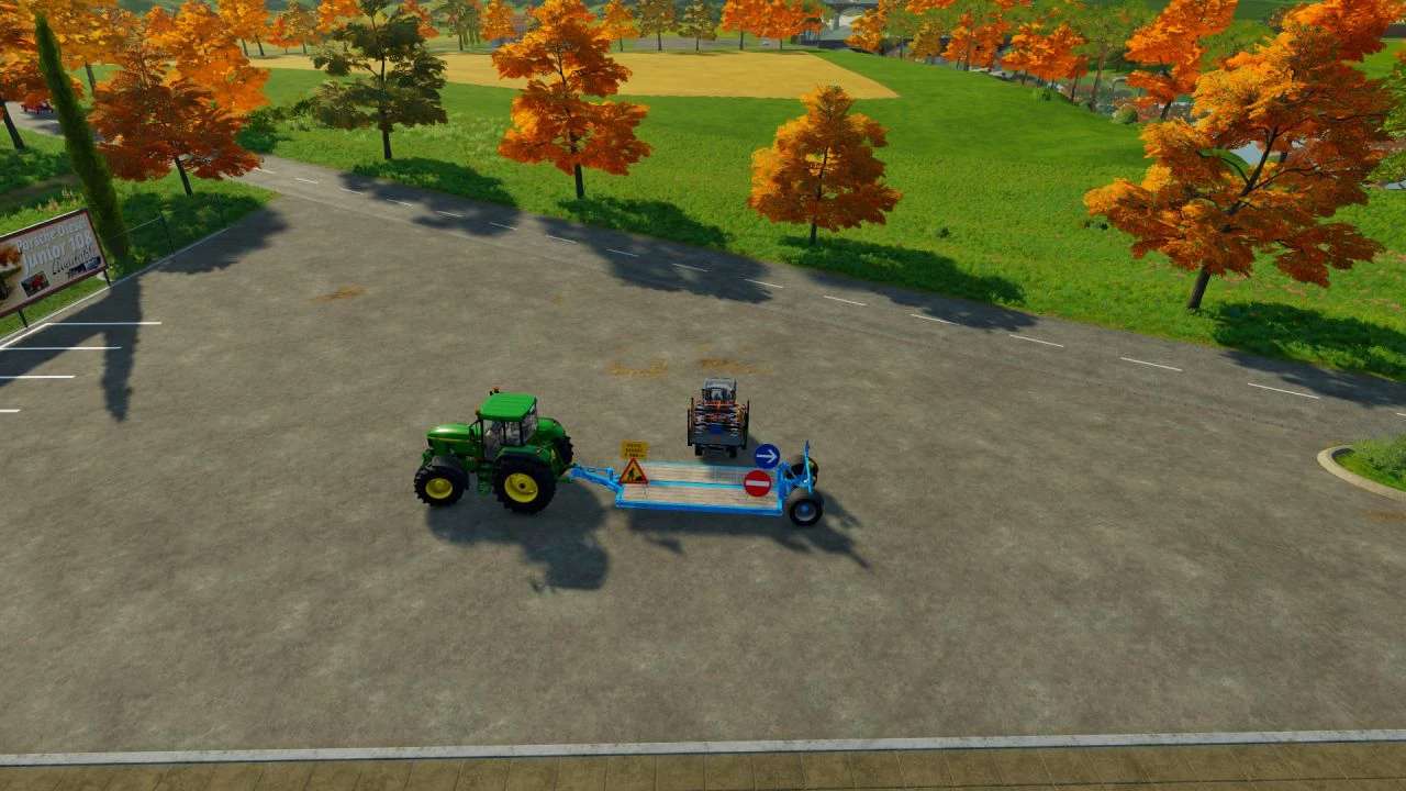 Traffic signs v1.0 - FS22 Mod Download