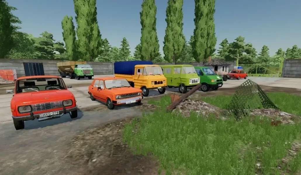 1990 Cars Pack v1.0 - FS22 Mod Download