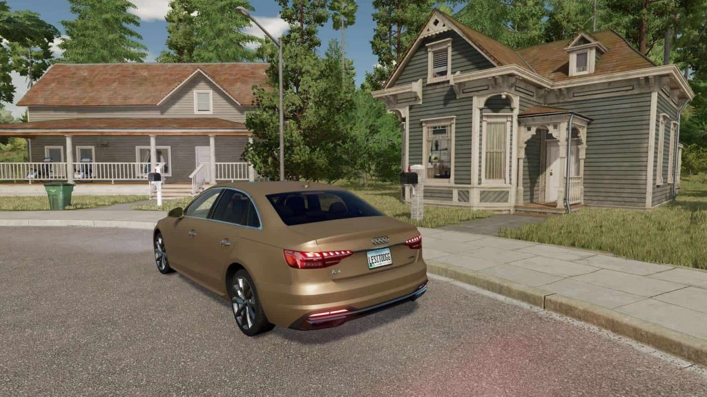 Audi A4 Limousine 2022 v1.0 - FS22 Mod Download